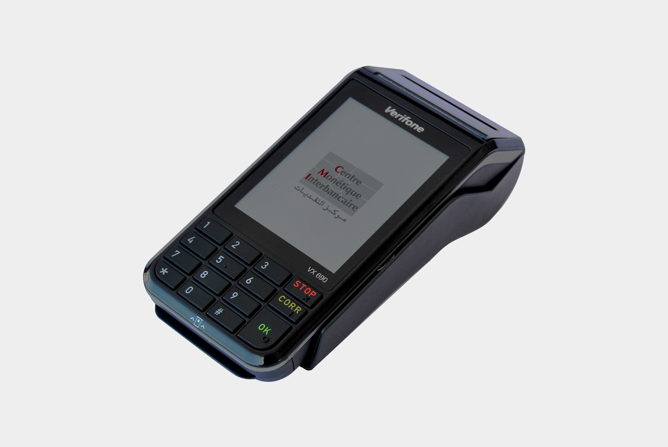 TPE - Terminal de paiement électronique VX 690 du CMI